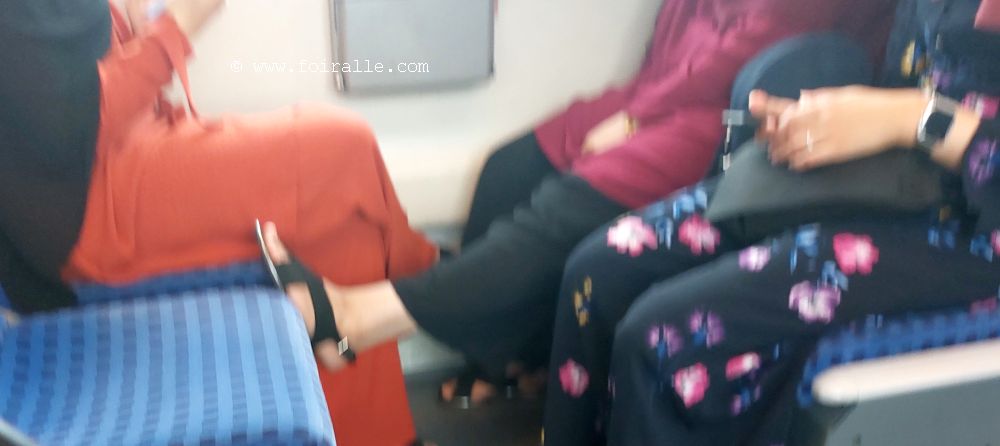 Allemagne voyages en trains impressions, les pieds sur les sièges des wagons, des allemands ...